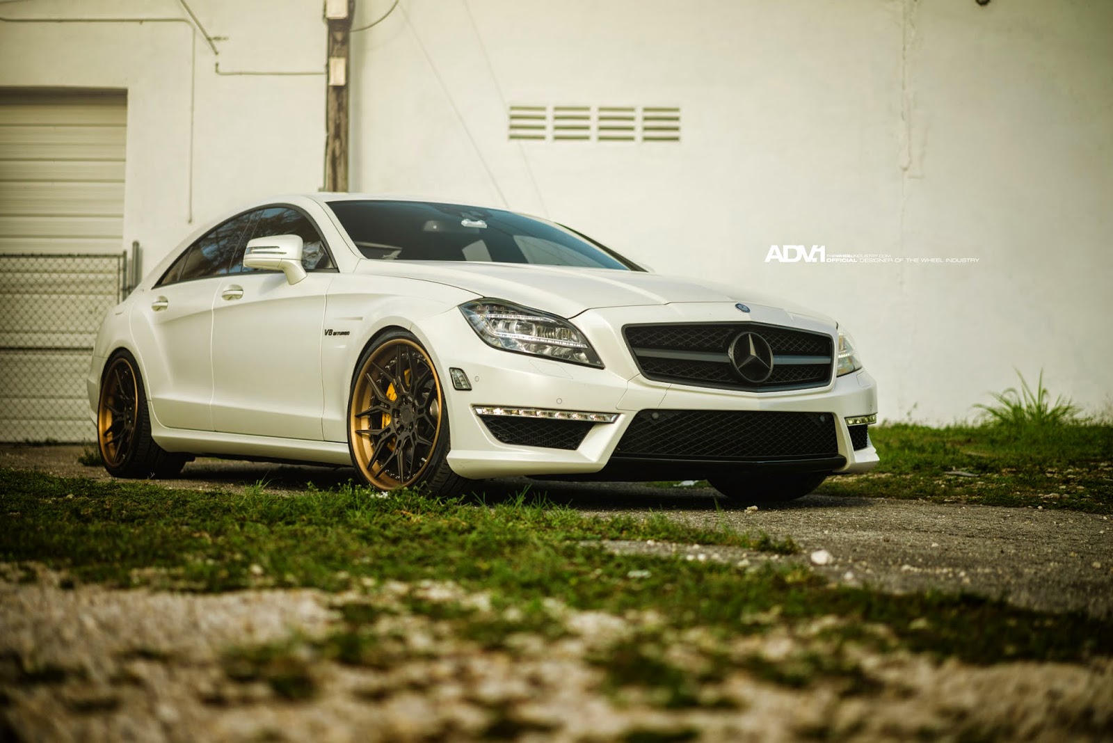 Mercedes-Benz W218 CLS63 AMG on ADV7 Track Spec CS by ADV.1 Wheels ...