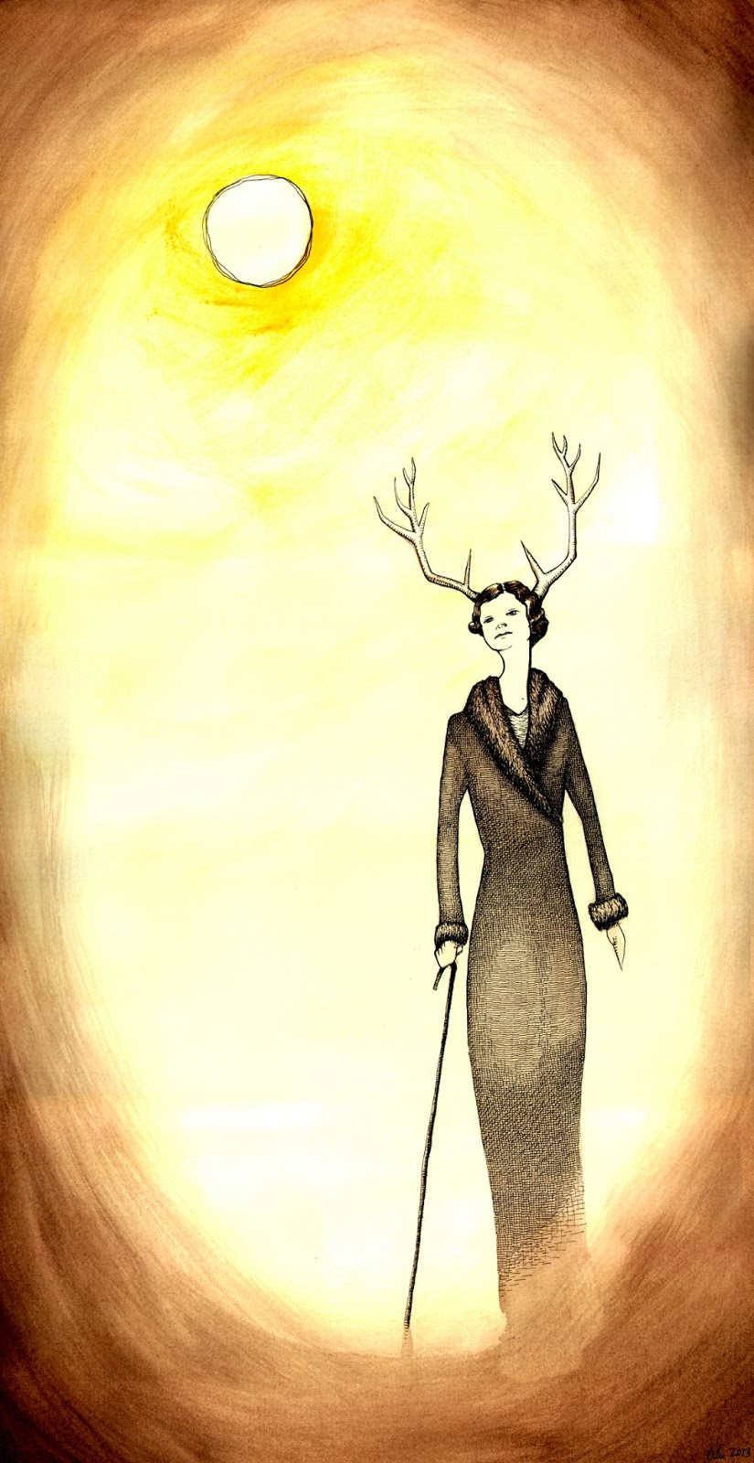 Desarae Lee Illustration: Horns and Antlers