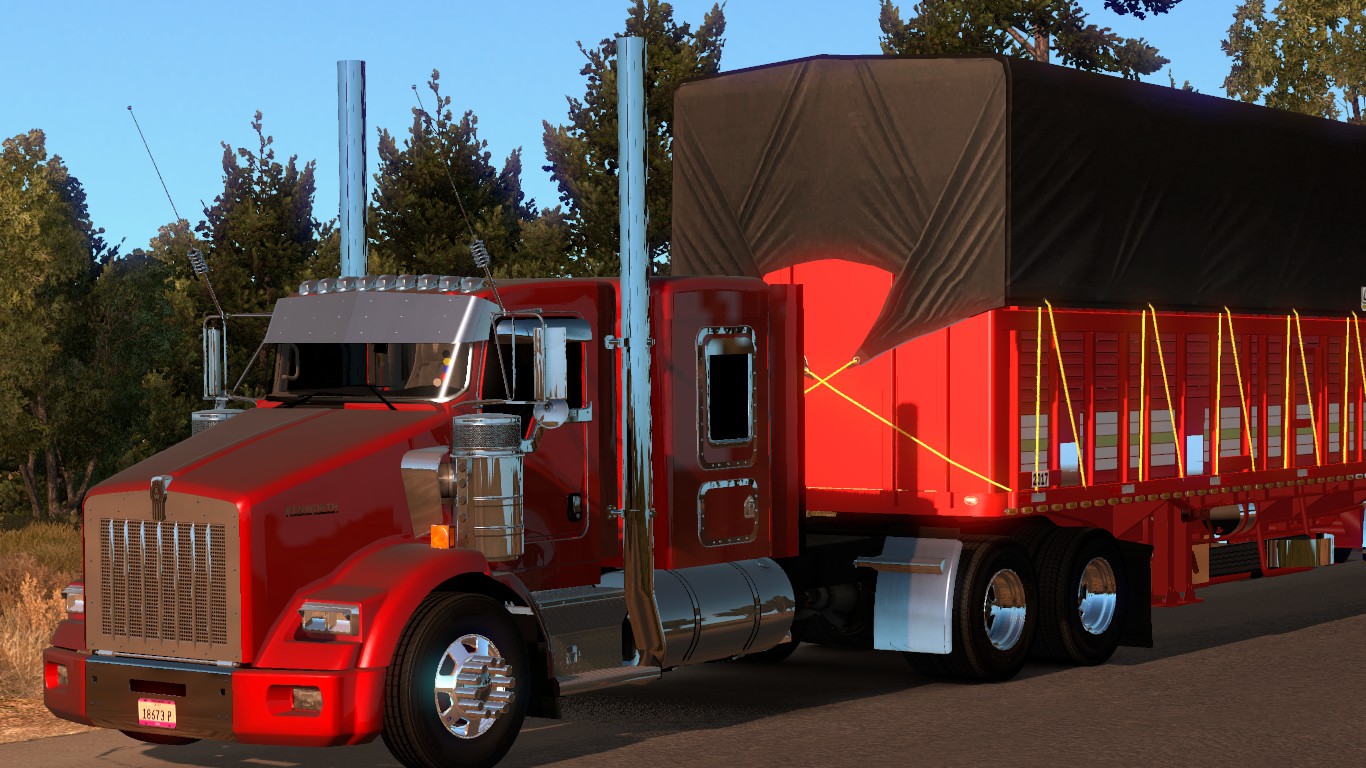 Cerritos mods 18wos ATS Mexico: Kenworth T800 By Cerritos VERSION EXCLUSIVE