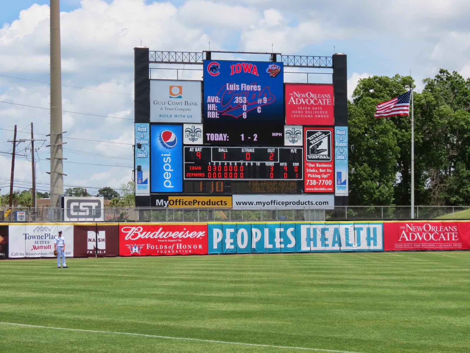 Diamond Visits: Zephyr Field - New Orleans, LA - Pacific Coast League