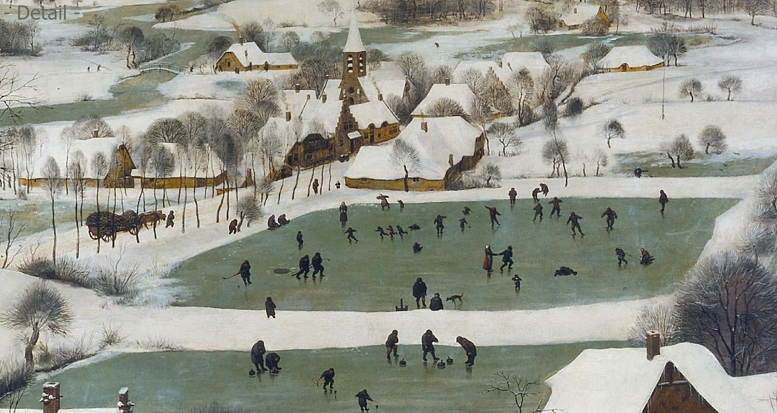 Enjoy some Damn Fine Art : Pieter Bruegel the elder. Hunters in the ...