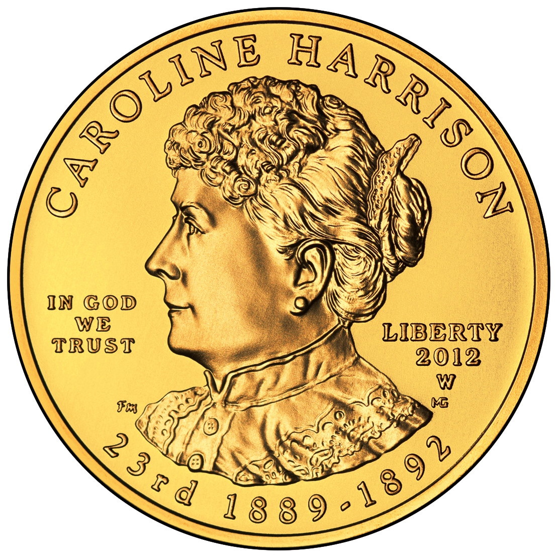 President Benjamin Harrison: Caroline Harrison