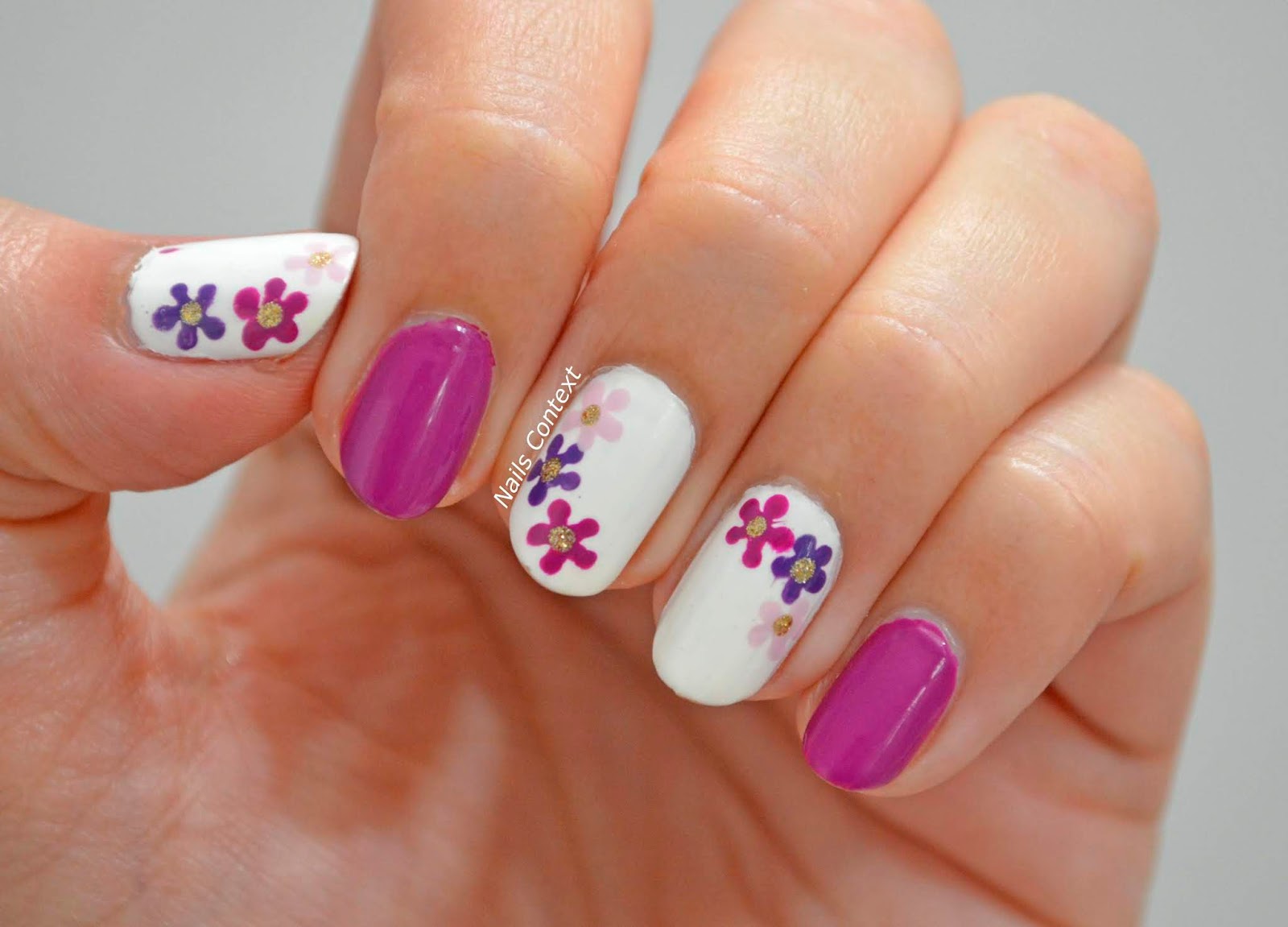 Nails Context: Fall Bloom