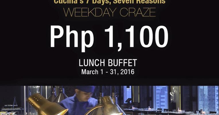 Manila Shopper: Marco Polo Ortigas 7Days Seven Reasons Weekday Craze ...
