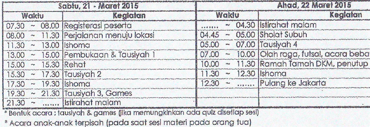 Media Komunikasi RW 13: Kegiatan Wisata Rohani bagi umat Islam 2015 di ...