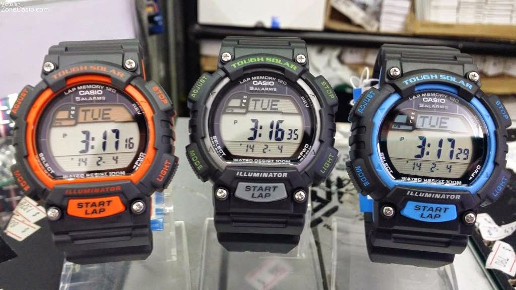 Zona Casio: Gusto por los colores