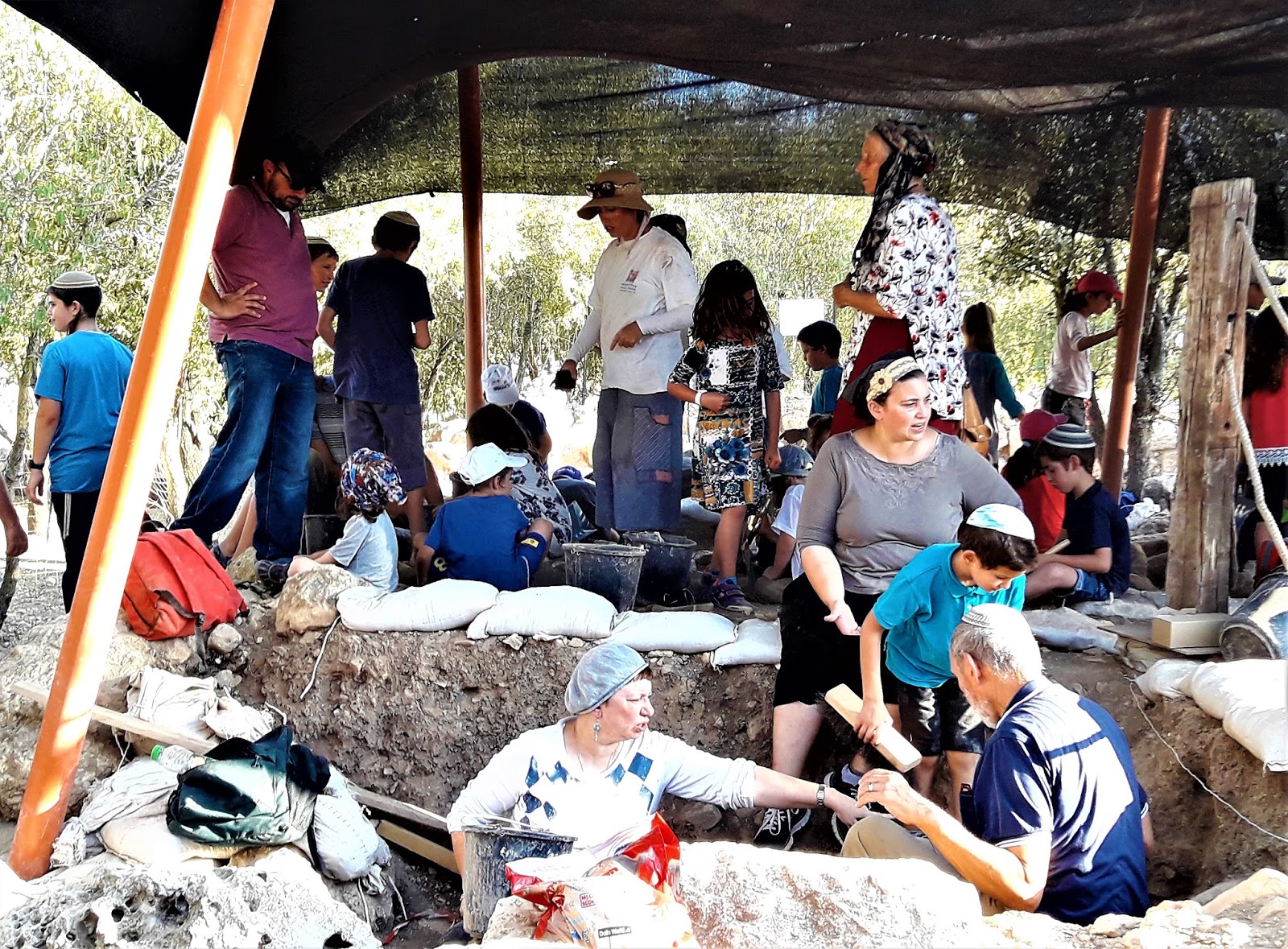 Tel Shiloh, We are All Archeologists - Israel Blogger