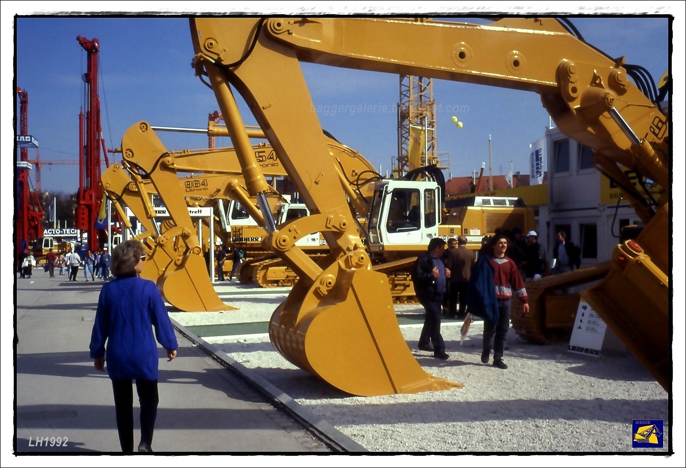 Bagger Galerie Construction Machines: Liebherr R954, R974, R984, R994 ...
