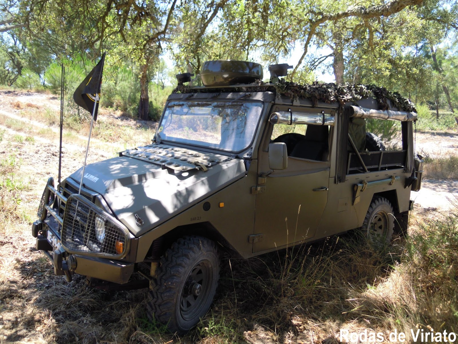 Jipe UMM Alter militar - Almoço convívio 37 anos UMM