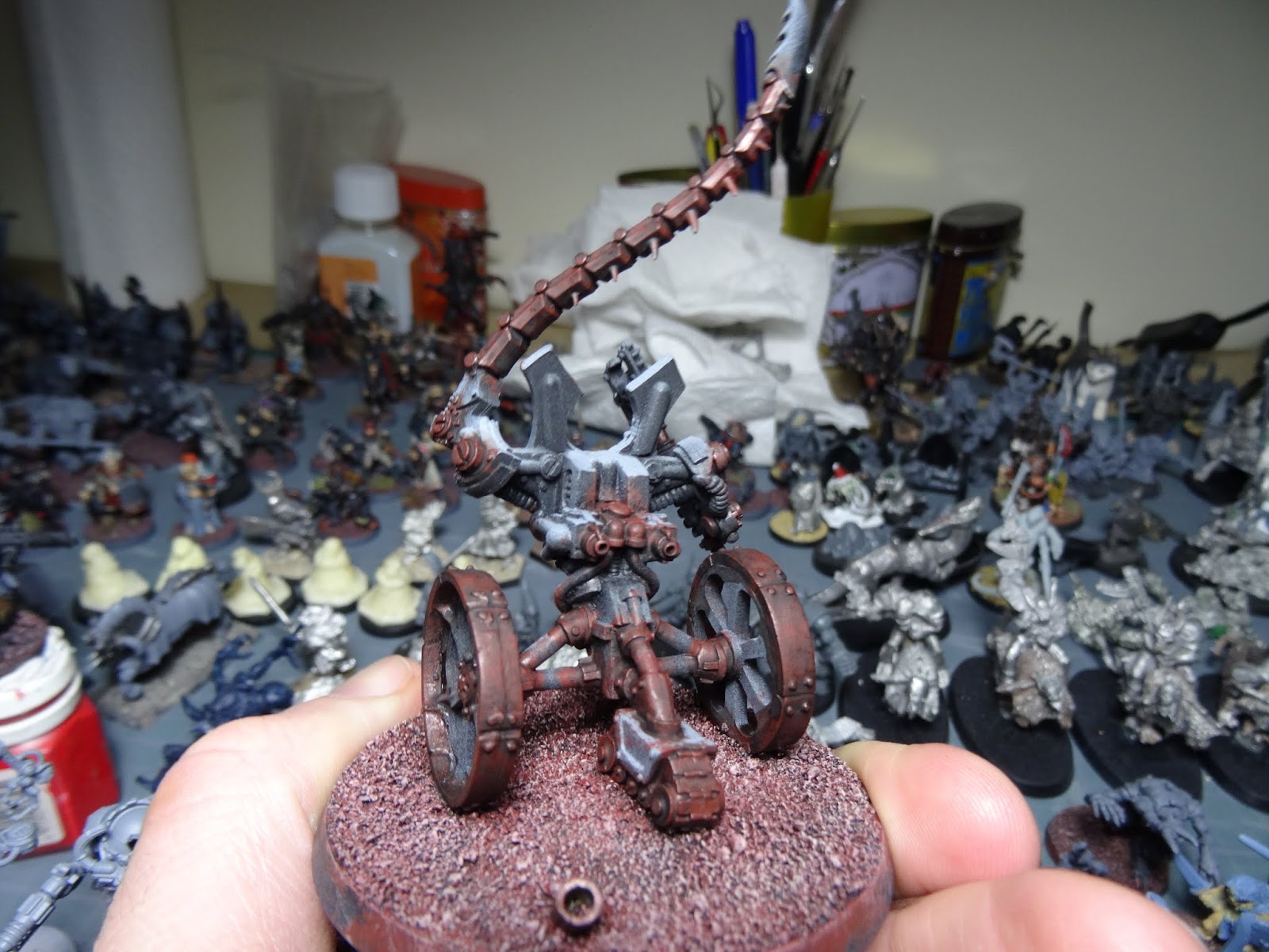 LEADPLAGUE: Khorne Blood Slaughterer and a little rust tutorial
