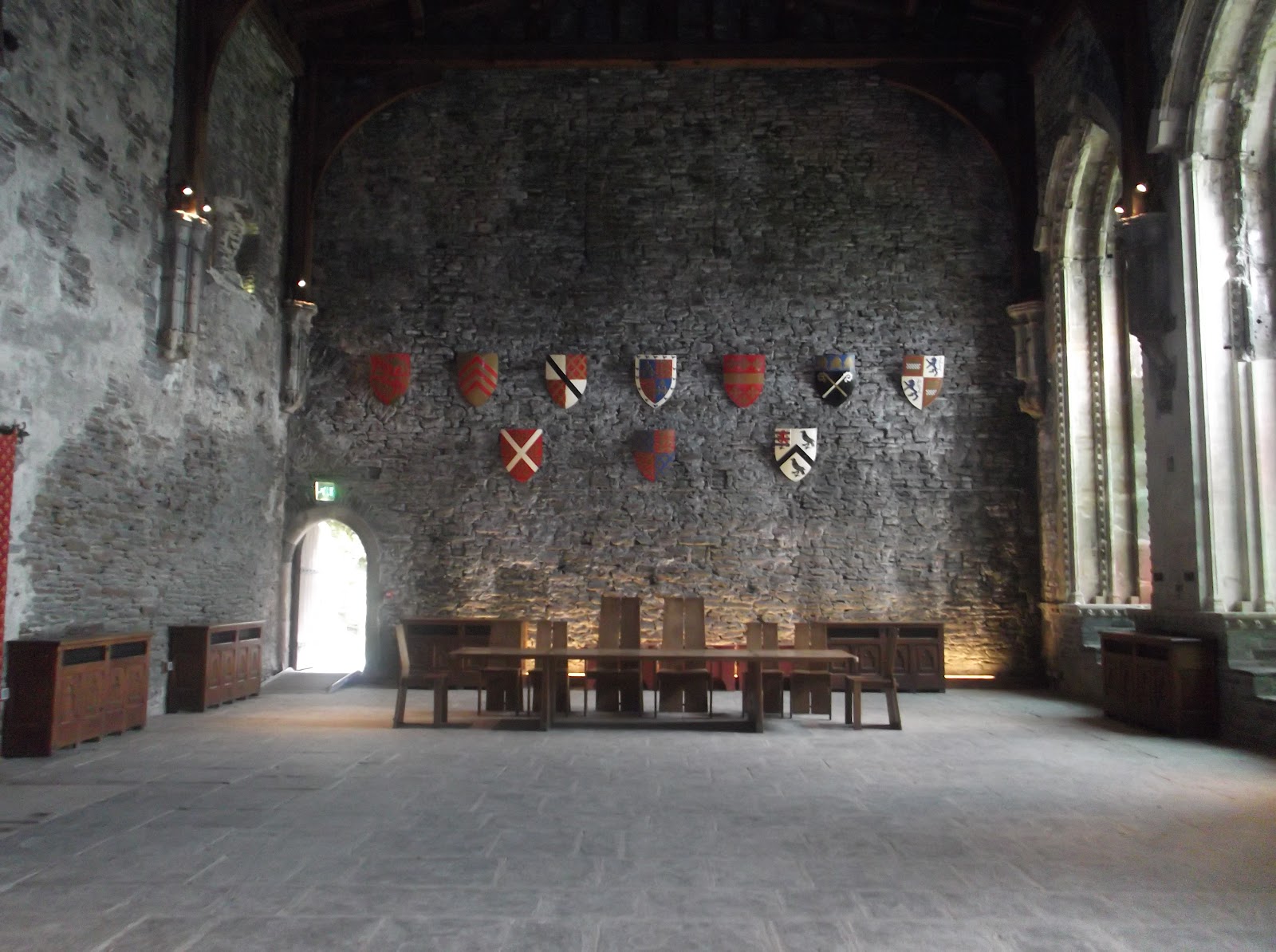 Plucky Kelly: Doctor Who Does Caerphilly Castle