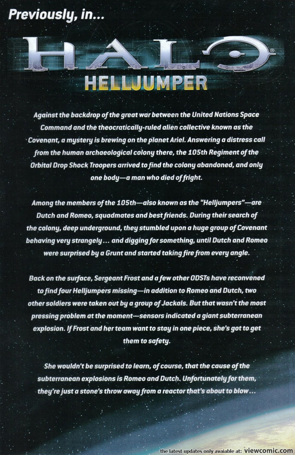 Halo – Helljumper 03 (of 05) (2009) | Read All Comics Online