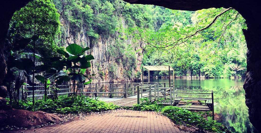 mattop's blog: Keindahan Tasik Cermin Di Gunung Rapat Kini..