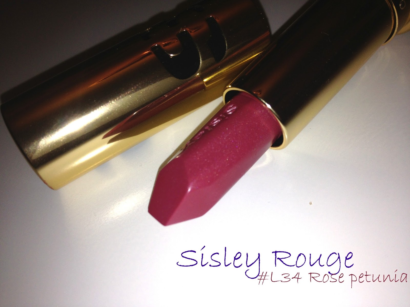 Sisley Rouge à Lèvres Hydratant Longue Tenue #L34 Rose petunia.