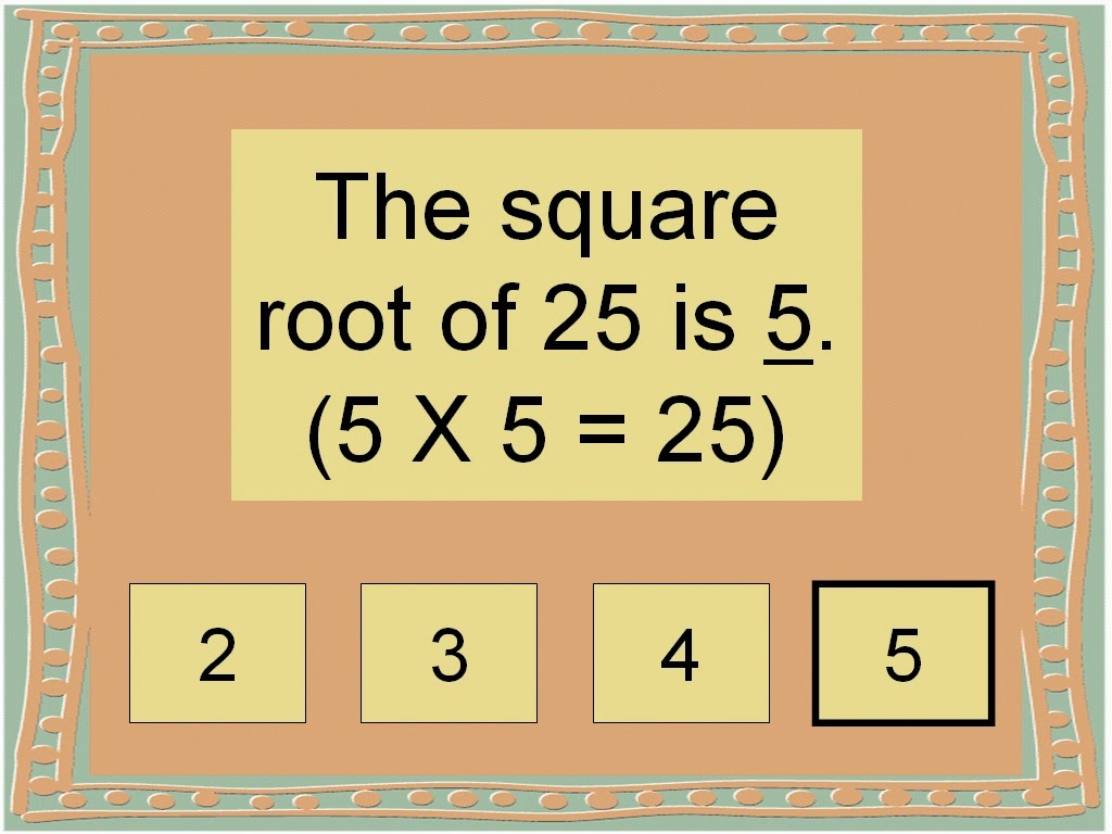 Student Survive 2 Thrive Square Root Math Practice Test Student Survive 2 Thrive Square Root Math Practice Test