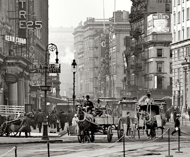 New York - History - Geschichte: Longacre Square
