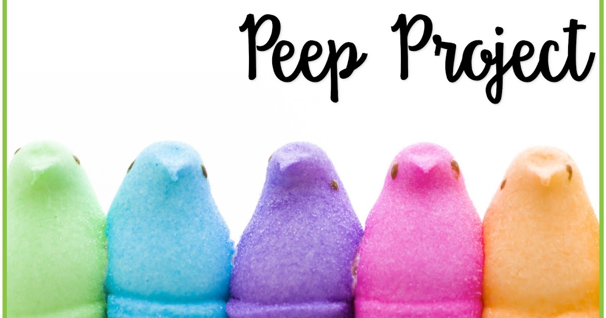 Cooperative Learning Peep Project - Hippo Hooray for Second Grade!