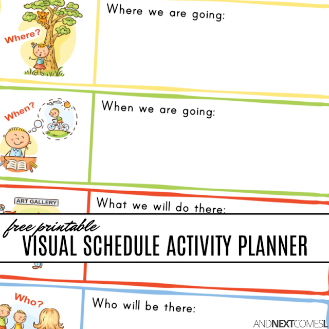 Visual Schedules & Routine Charts for Kids | And Next Comes L ...