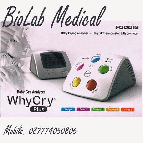 WhyCry Baby Cry Analyzer Plus | BioLab Medical
