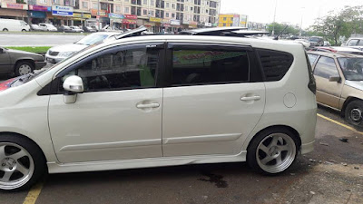 Bengkel sunroof: PRODUA ALZA CONVERT SUNROOF HARRIER