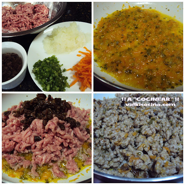 Pastel De Carne Con Pasas Y PurÉ De Patatas Cocina