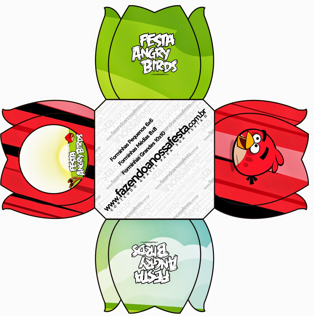 Angry Birds: Free Printable Boxes. - Oh My Fiesta! for Geeks