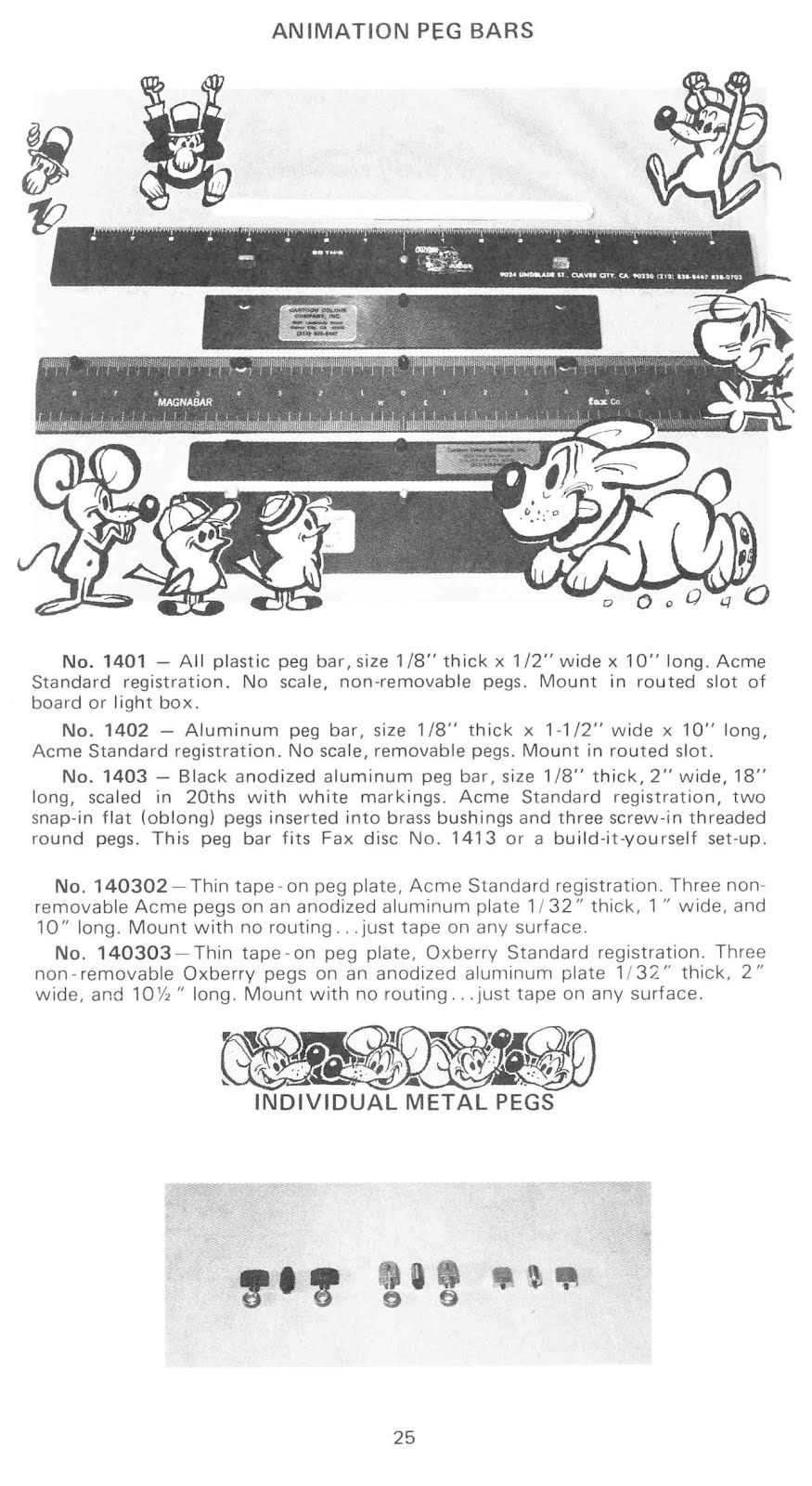 Studio Toledo: The Cartoon Colour Company Catalog (cir. mid-1990's)