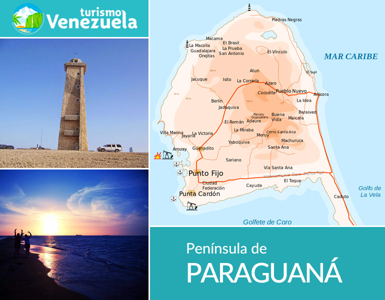 TURISMO: Península de Paraguaná: Un paraíso desértico rodeado por las ...