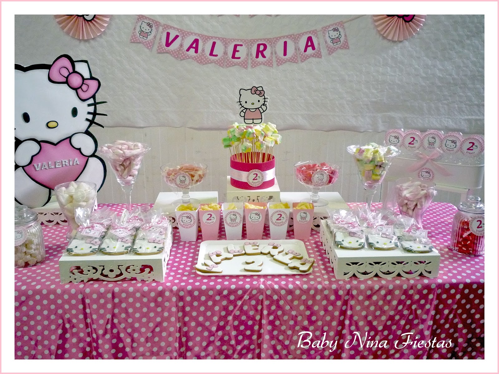 Baby Nina Fiestas: Fiesta temática Hello Kitty para el 2do cumple de ...