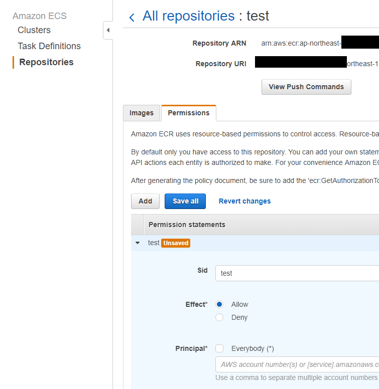 【docker Aws Ecr Repository】在aws Ecs上面建立私有的docker Repository,使用sts Ecr Getauthorizationtoken