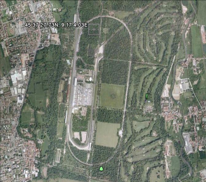 la página de toni: Circuito de Monza, Italia (Google Maps)