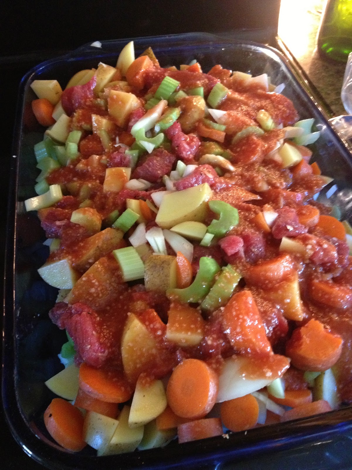 Lola's Homemade Cooking: Rich Oven Beef Stew