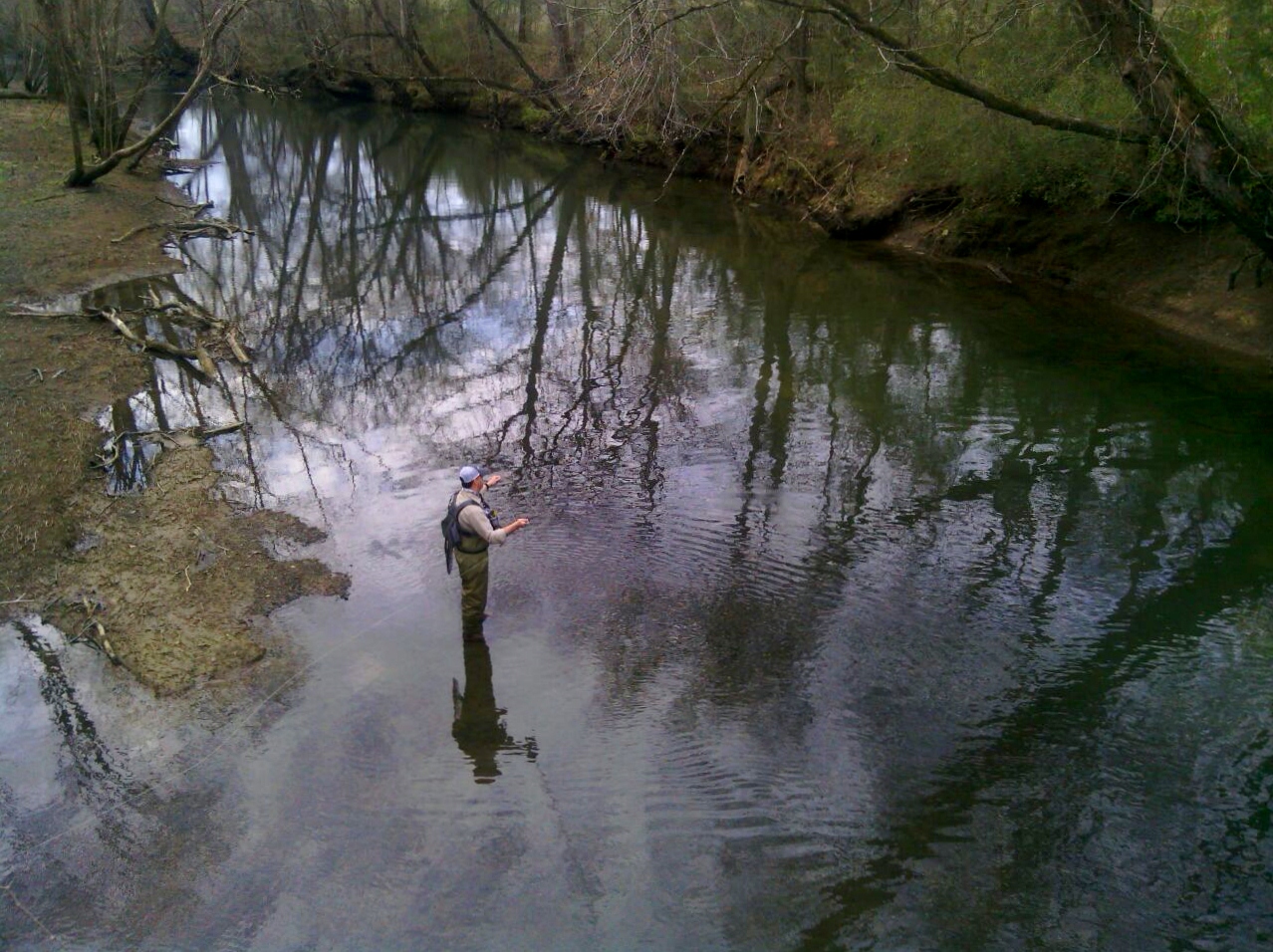 TENNESSEE FLY FISHING: Winter Fishing on the Elk River, TN
