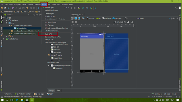 Cara Membuat (Build) APK Pada Android Studio Lengkap Dengan Gambar ...