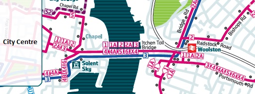 Southampton Bus Update: First changes: Focus on Woolston