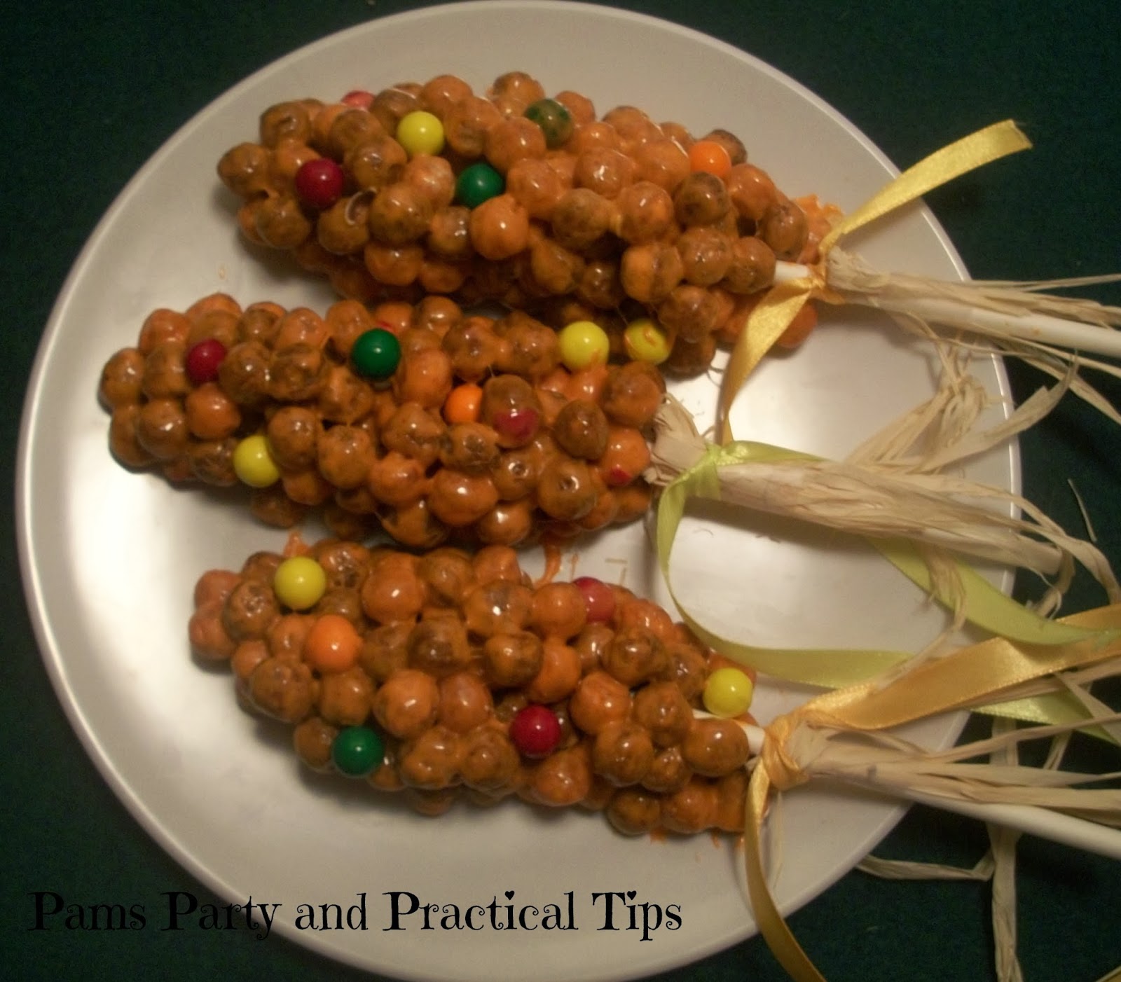 Pams Party & Practical Tips: Indian Corn Treats