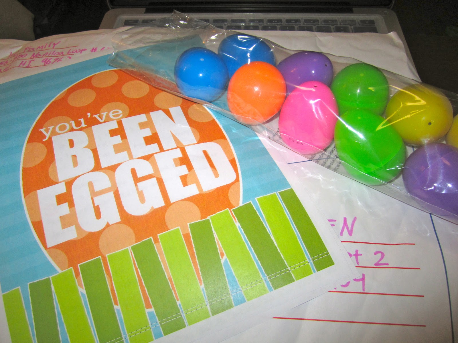 Our Lives Are An Open Blog : You've Been Egged