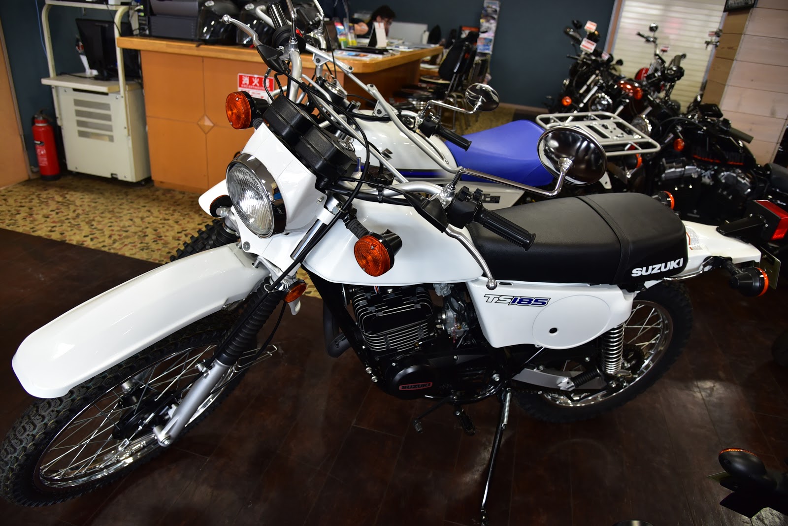 blueskyfuji: スズキ TF125はたぶん最強の廃道探検隊！ 7時間試乗