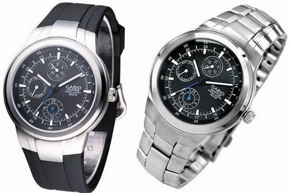JAM TANGAN ONLINE STORE: CASIO EDIFICE MULTI HAND ANALOG EF-305 SERIES