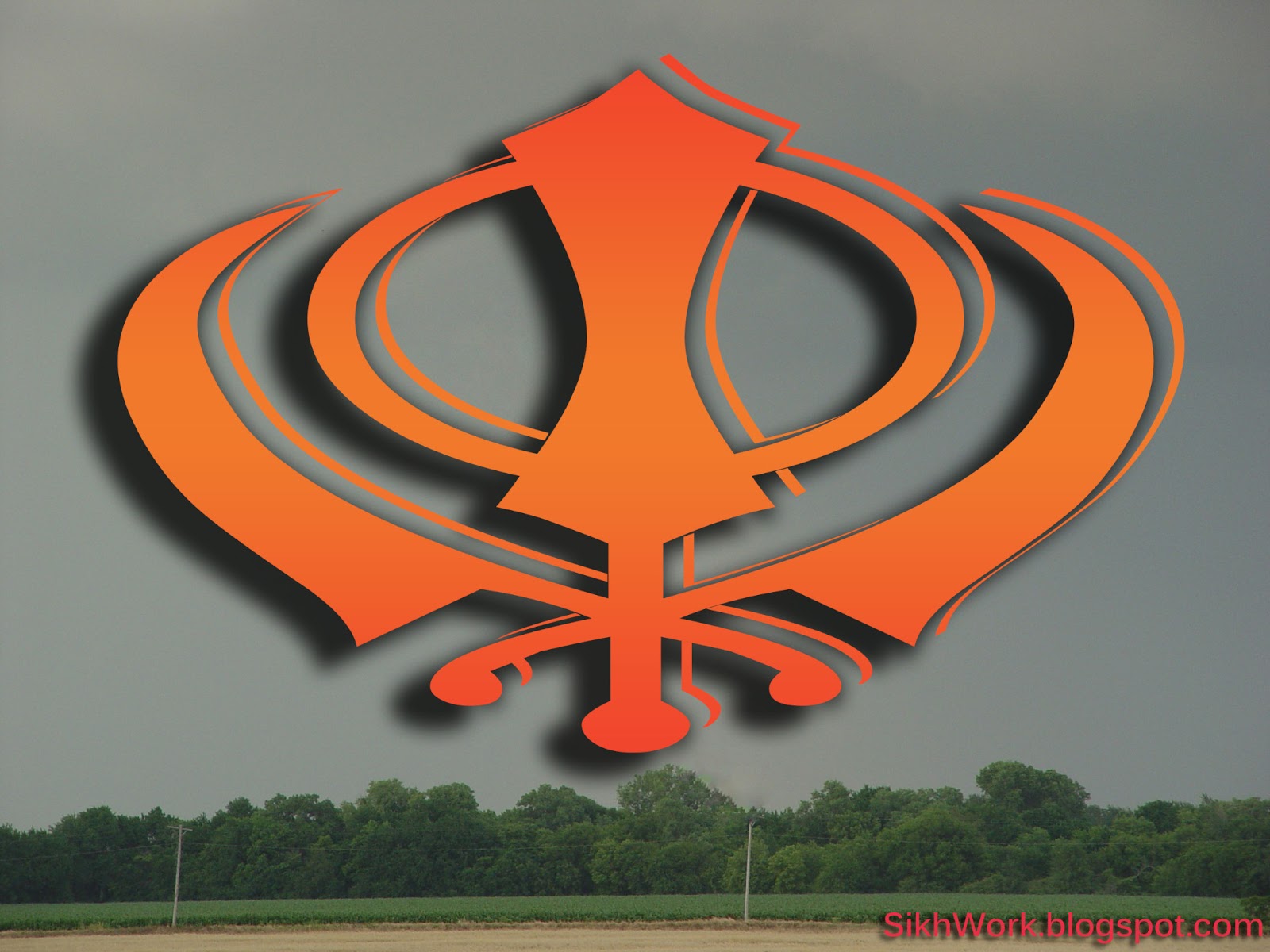 sikhwork: BEAUTIFUL KHANDA WALLPAPER 2013