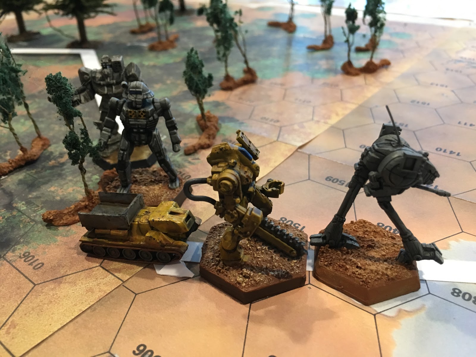 1000 Foot General: Battletech Campaign #1: Surprise!