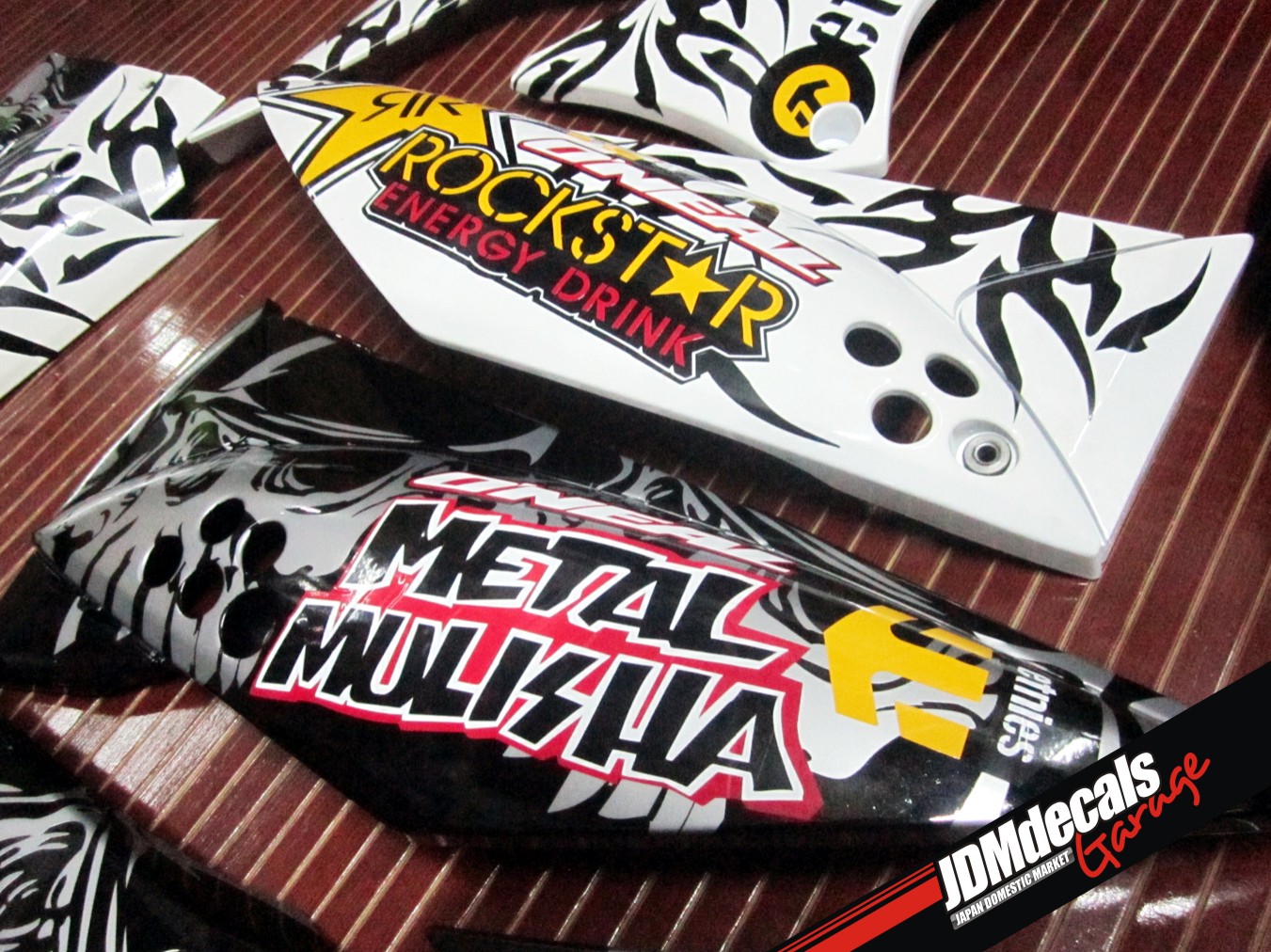 JDMdecals Garage: Metal Mulisha / Rockstar Motocross Decal Project