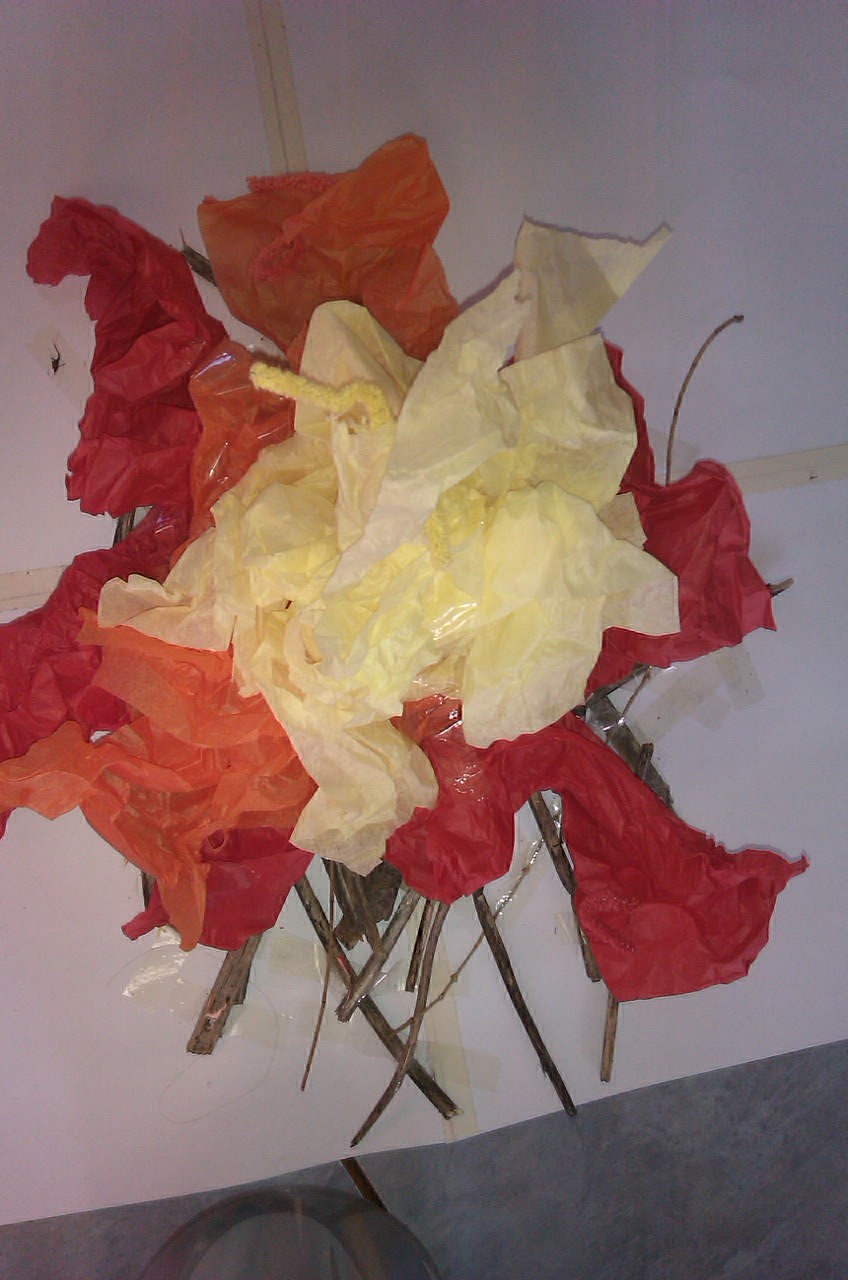 Activities for Kids: Bonfire Collage