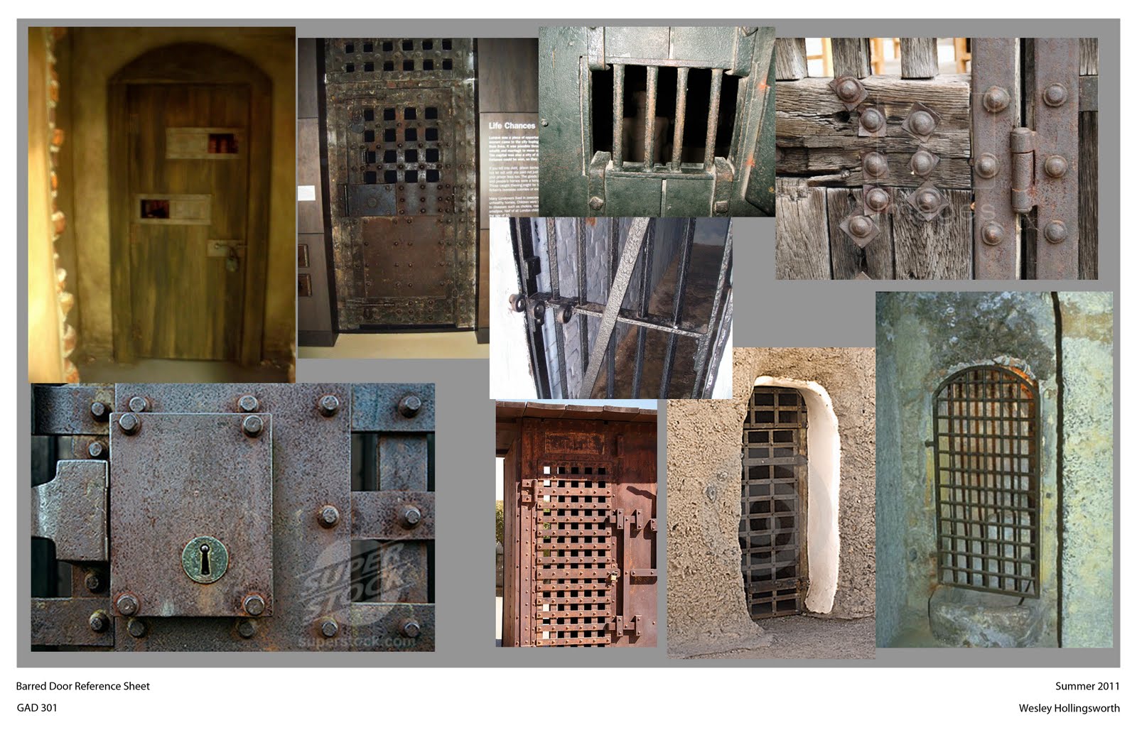 The Gates And Doors Were Barred And All The Windows Fastened Down at ...