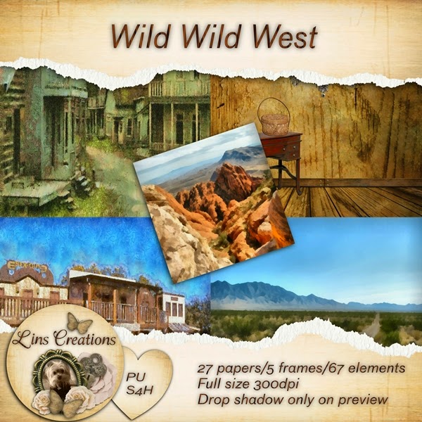 Lindsay's Ramblings: Wild wild west kit and Two CU packs