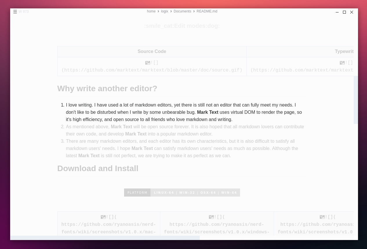 Mark Text Foss Markdown Editor With Realtime Preview Linux Uprising Blog