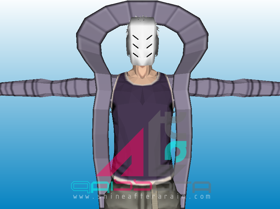 Kensei Muguruma Vizard | 3D Model Bleach