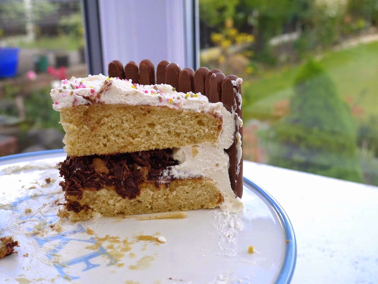 This Muslim Girl Bakes: A Cake with All My Favourites.