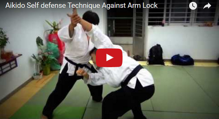 Very Good Aikido Self defense Technique Against Arm Lock - Self Defense ...
