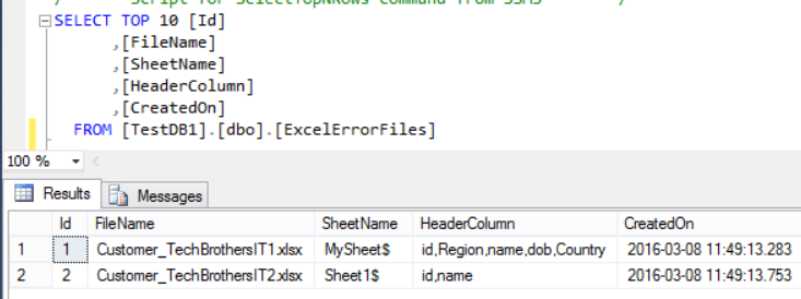 Welcome To TechBrothersIT: How to Load Matching Sheets from Excel to ...